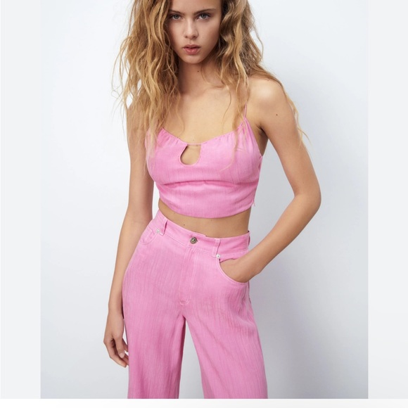 Zara | Tops | Zara Crop Top | Poshmark